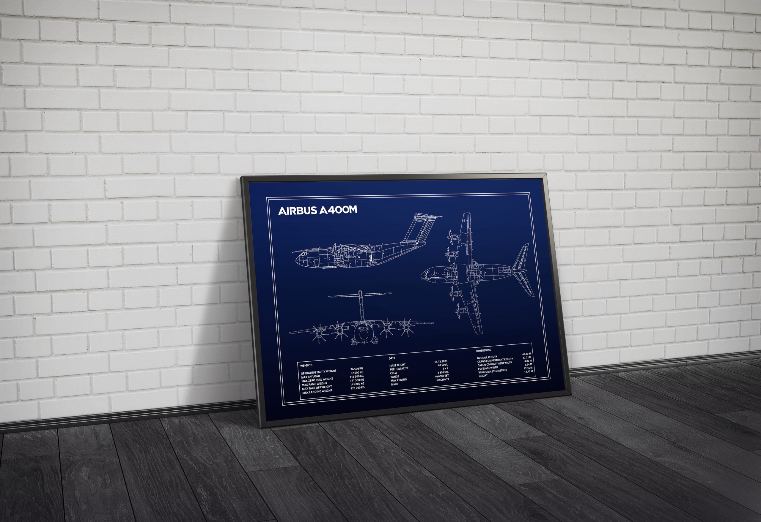 AIRBUS A400M BLUEPRINT | Aeroprints